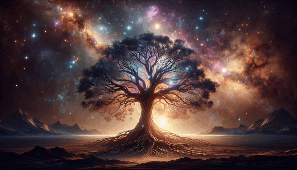 The Sacred Bond: Cosmic Trees Unveiled - yultriva